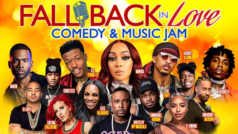 Rip Micheals Presents: Fall Back In Love Comedy & Music Jam | State ...