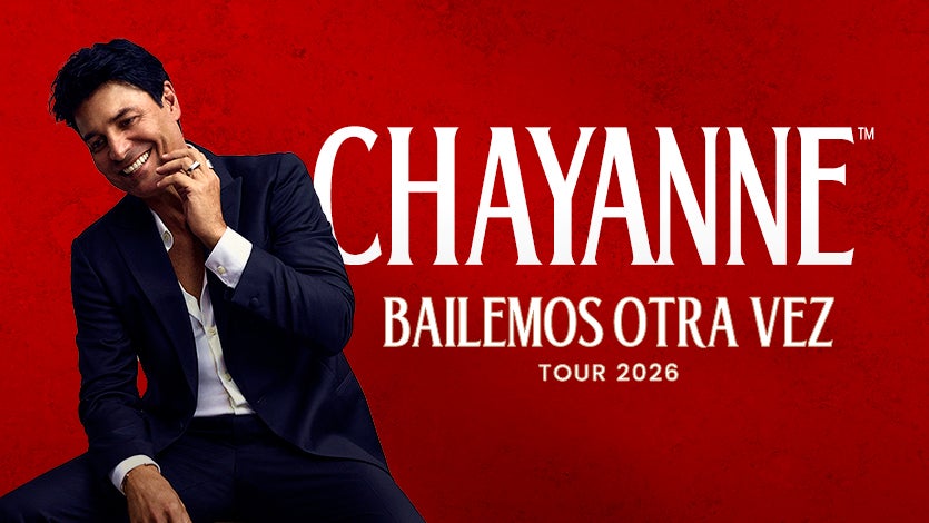 Chayanne: Bailemos Otra Vez Official Tickets - Sep 20, 2026 7:00 PM ...