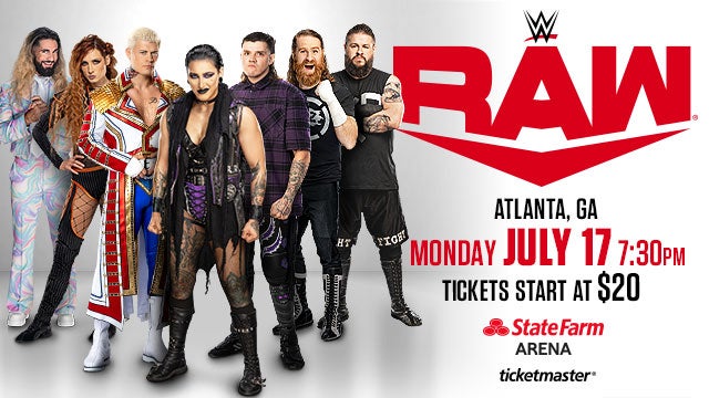 WWE Monday Night RAW | State Farm Arena